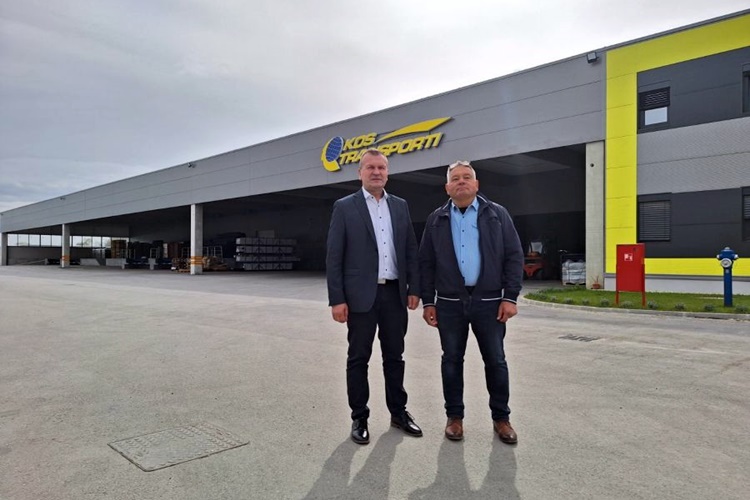 Župan Stričak posjetio tvrtku Kos Transporti i čestitao...