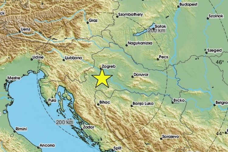 Novi potres na Baniji: „Jak trzaj, gadno buđenje!”