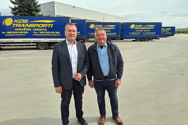 Župan Stričak posjetio tvrtku Kos Transporti i čestitao...